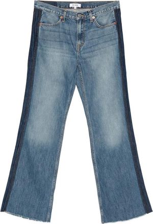 Re/Done Frayed-hem Jeans