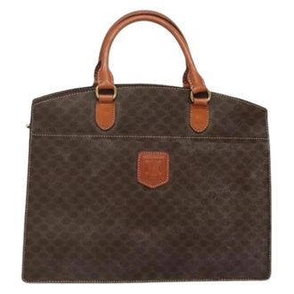 Celine Pre-owned Canvas Handbag - - Pre-owned - Damen - Braun - ONE SIZE
