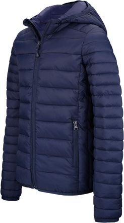 Kariban Leichte Steppjacke Kapuze - Farbe: Navy - Größe: 4XL