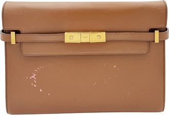 Saint Laurent Crossbody Bags - Saint Laurent Manhattan - Cognac - Gr. unisize - in Braun - für Damen