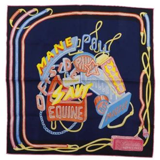Herm&egrave;s Pre-owned Chevaloscope Silk Scarf - Femme - Pre-owned - Multicolore - Taille: ONE Size