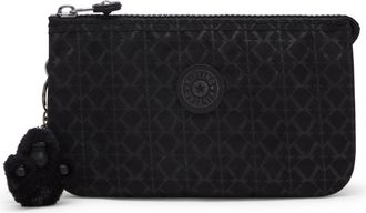 Kipling CREATIVITY L Große Geldbörse, Beutel, Etuis, Signature Emb (Schwarz)