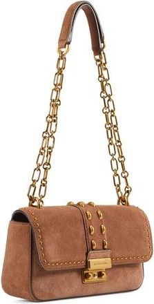 Michael Kors Sac &eacute;paule Tribeca en cuir su&eacute;d&eacute;