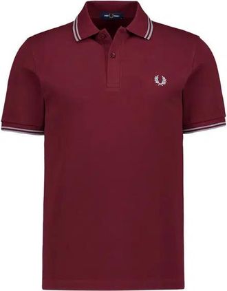 Fred Perry Herren Polo-Shirt rot