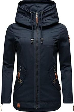 Navahoo Wekoo Veste en Coton pour Dame mi-Saison avec Capuche Bleu21 S