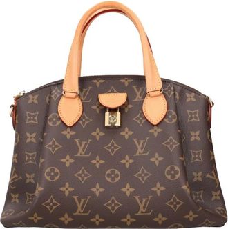 Louis Vuitton Monogram Rivoli PM Brown Tote Bag And Strap