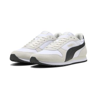 Puma Erwachsene ST Miler Sneakers 37.5, White Black Vapor Gray