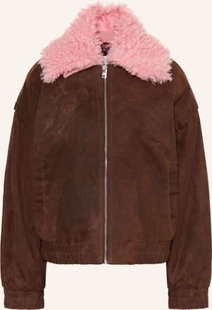 Fabienne Chapot Blouson Jay Mit Abnehmbarem Kunstfell braun