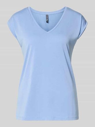 Pieces Relaxed Fit T-Shirt aus Modal-Mix Modell KAMALA