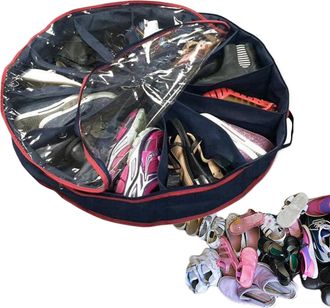 Generic Schuhaufbewahrungsorganisator - multifunktional, tragbar, stapelbar, f&uuml;r den Eingangsbereich des Schranks, Aufbewahrungsschrank, transparente T&uuml;ren, S