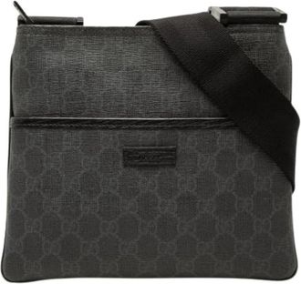 Gucci Sac bandouli&egrave;re vintage Pre-owned - Femme - Pre-owned - Noir - Taille: ONE Size