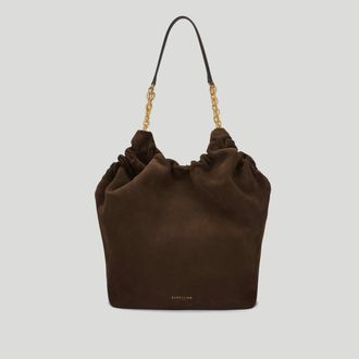 DeMellier The Miami Suède Mocha & Cuir Mocha Lisse DeMellier