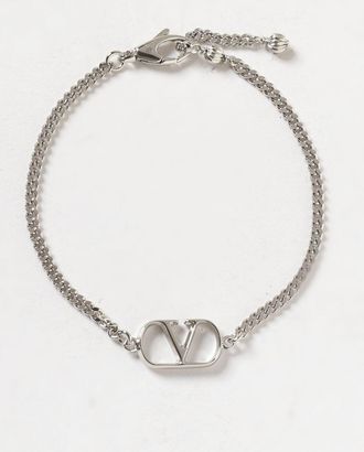 Valentino Garavani VLogo Signature Armband aus verchromtem Messing