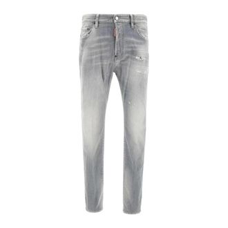 Dsquared2 Distressed Denim Jeans - - Jeans - Herren - Grau - XS
