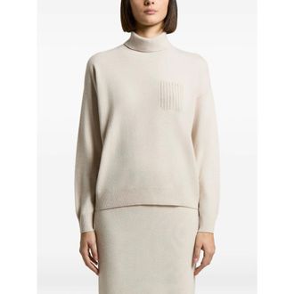 PESERICO Femme, Pulls, Beige, Taille: 40 FR Pull Peserico