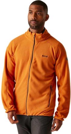 Regatta Hadfield Fleecejacke Durchgehender Rei&szlig;verschluss f&uuml;r Herren (XXL) (Fuchs)