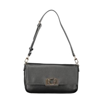 Guess Schwarze Polyethylen Damenhandtasche - - Bags - Damen - Schwarzk - ONE SIZE