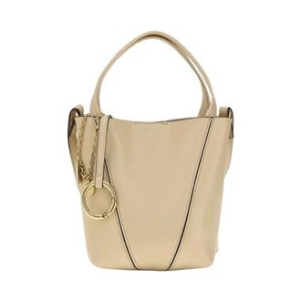 Chlo&eacute; Spin Small Tote - - Bags - Damen - Beige - ONE SIZE