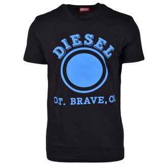 Diesel T-Shirt f&uuml;r Herren, Logo (Schwarz)