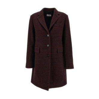 Alberto Biani Manteau droit - Femme - Manteaux - Multicolore - Taille: 40 FR