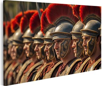 Islandburner Prime Bild auf Leinwand Römische Soldaten in traditioneller Montur Bilder Wandbilder Poster