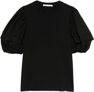 Cecilie Bahnsen Femme, Tops, Noir, Taille: 38 FR BEN T-Shirt