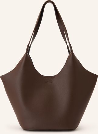 Seidenfelt Manufaktur Shopper Nelma Mit Pouch braun