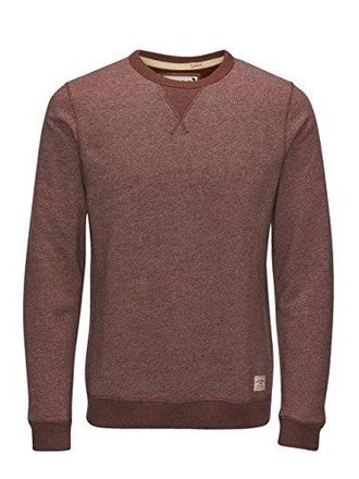 Jack & Jones Jack & Jones Recycle Sweat Pull, Rouge-Red (Syrah), Petit Homme