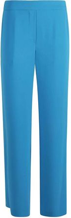 P.A.R.O.S.H. P.a.r.o.s.h., Femme, Pantalons, Bleu, Taille: 36 FR Straight Pantalons