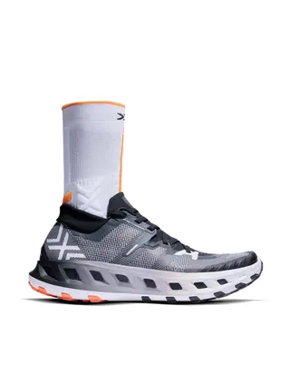 X Bionic Mens Sneakers Terraskin X02 Black-White Polyester Trainers Black/white