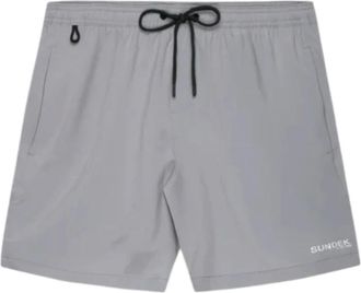 Sundek Homme, Maillots de bain, Gris, Taille: 3XL Stretch Boardshort avec Poche Amovible