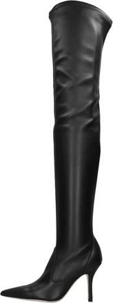 PARIS TEXAS Femme, Chaussures, Noir, Taille: 38 1/2 EU Bottes Hautes en Cuir