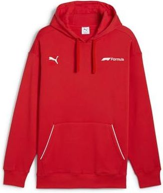 Puma Sweat à Capuche Logo Relaxed ESS Formula 1 Rouge - Taille : XS