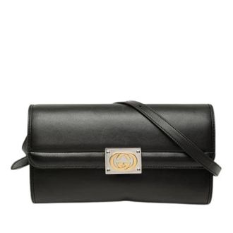 Gucci Pre-owned Leder gucci-taschen - - Pre-owned - Damen - Schwarzk - ONE SIZE