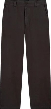 A.P.C. A.p.c., Homme, Pantalons, Brun, Taille: S Dan Chinos