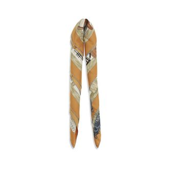 Burberry Mens Multicolor Silk Scarf