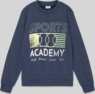 s.Oliver Red Label Regular Fit Sweatshirt aus Baumwoll-Mix