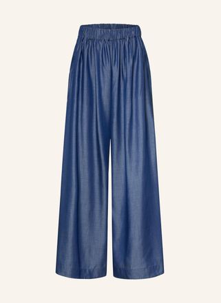 HUGO BOSS Marlenehose Talini blau