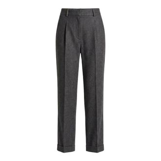 PESERICO Cropped Hosen - - Trousers - Damen - Grau - M