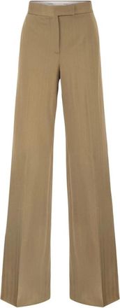 Max Mara Damen, Hosen, Beige, XSGr&ouml;&szlig;e