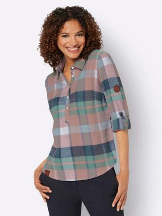 Witt Klassische Bluse Flanellbluse