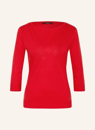 Windsor Windsor. Strickshirt Mit 3/4-Arm rot