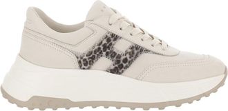Hogan Femme, Chaussures, Beige, Taille: 38 1/2 EU Baskets Hi-Fi