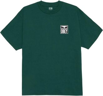 Obey Homme, Tops, Vert, Taille: L Eyes Icon Tee