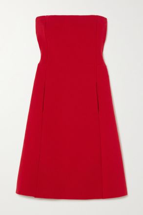 High Sport Nance Tr&auml;gerloses Minikleid Aus Stretch-baumwolle - Rot