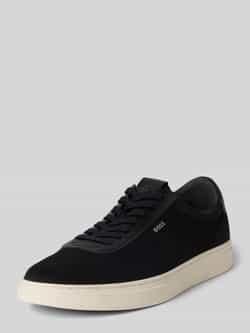HUGO BOSS Low Top Sneaker mit Echtleder-Besatz Modell KIERAN