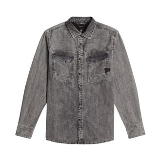 G-Star Homme, Chemises, Gris, Taille: M Denim Chemises