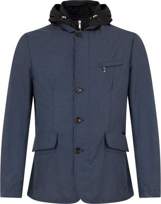 Moorer Homme, Vestes, Bleu, Taille: M Rodne Jacket