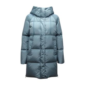 Max Mara Femme, Vestes, Bleu, Taille: 34 FR Doudoune Newbembo
