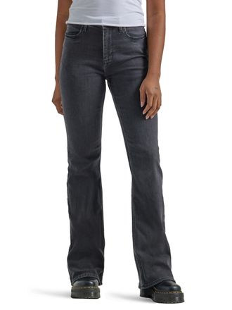 Wrangler Damen Jeans Fierce Flare, Flare Fit, Ausgestelltes Bein
